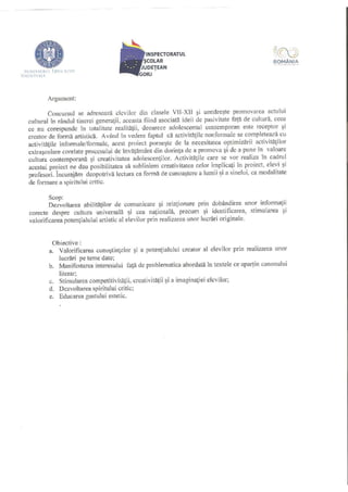 Proiect cititul 2019 | PDF