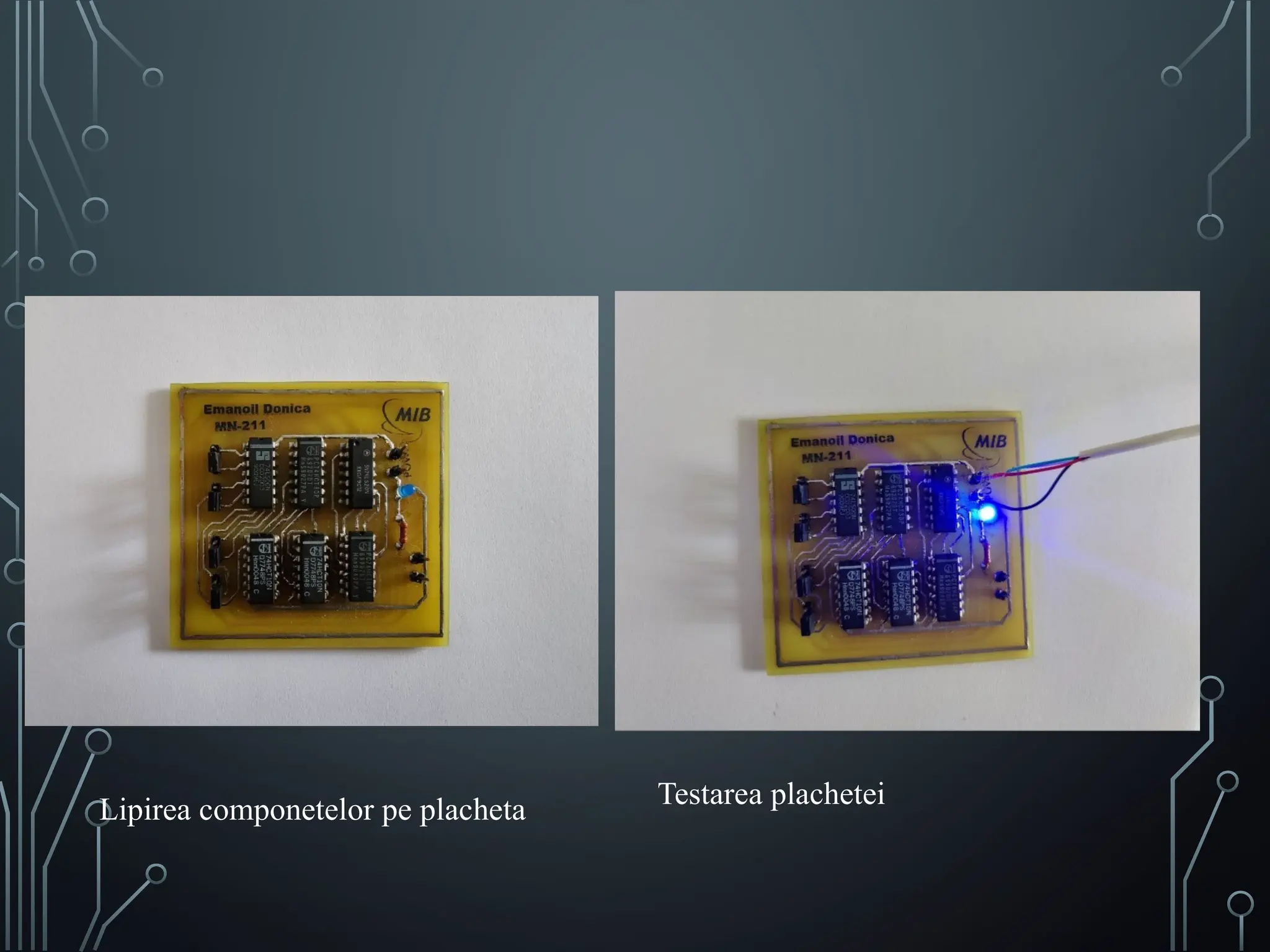 Proiect de an la disciplina Circuite Itegrate p | PPTX