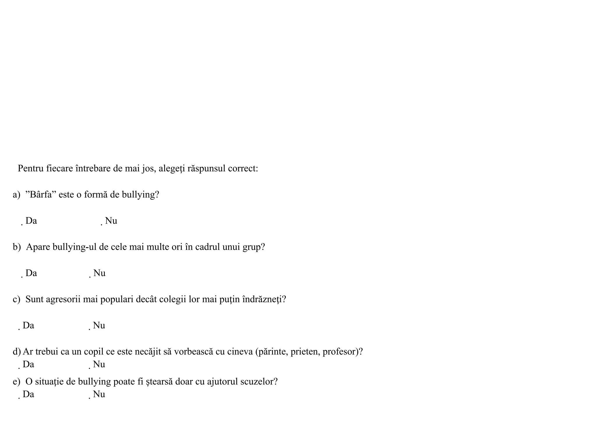 proiect de lecție bullying.docxxxxxxxxxx | PDF