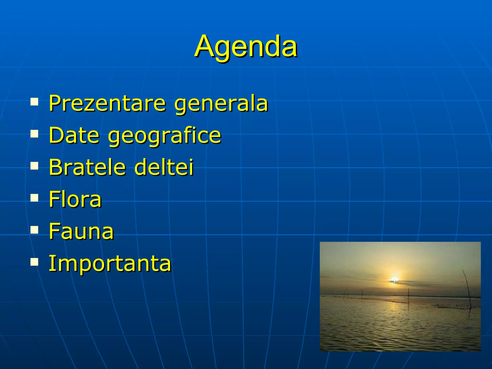 Proiect delta dunarii | PPT