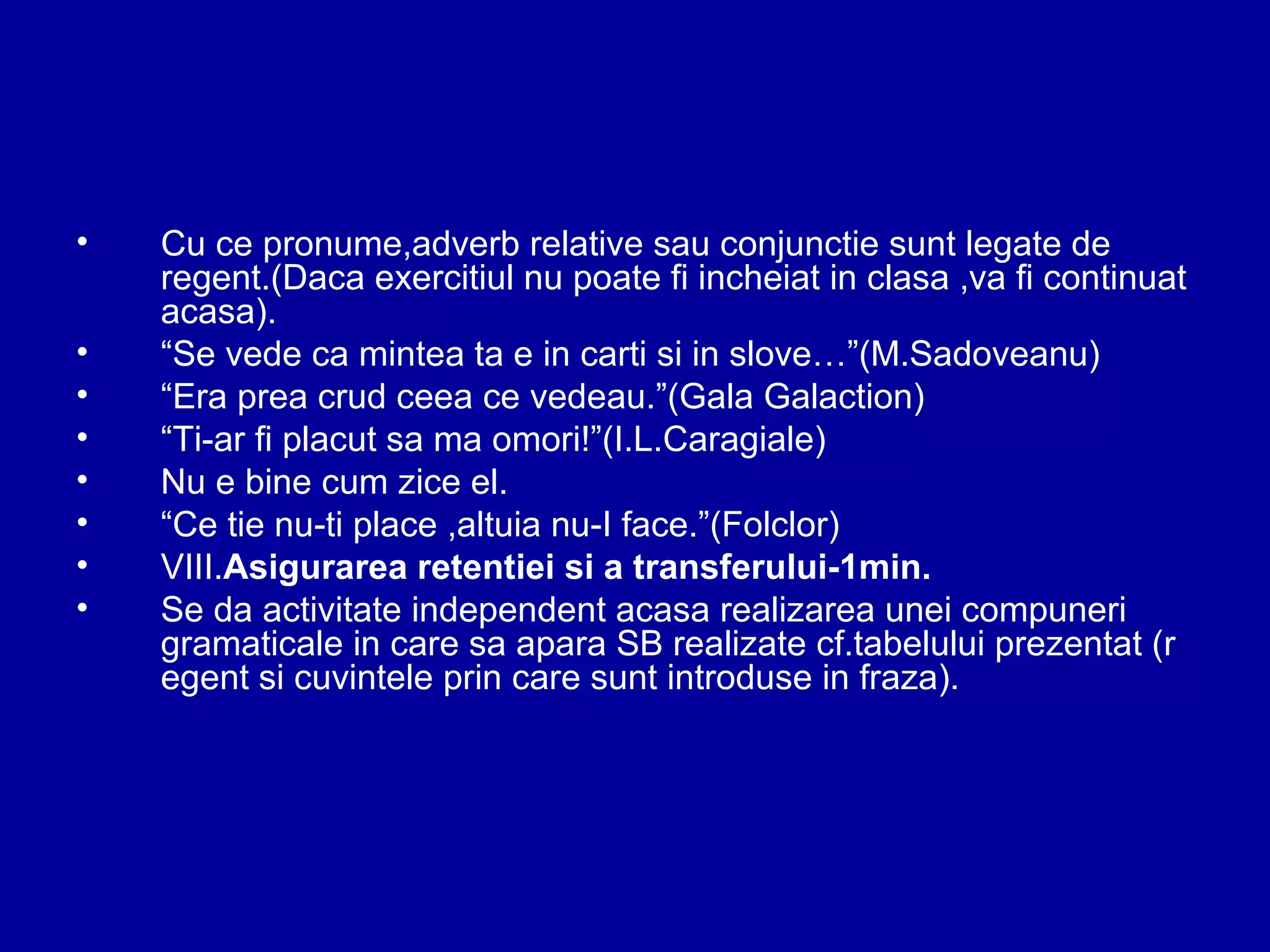 Proiect didactic | PPT