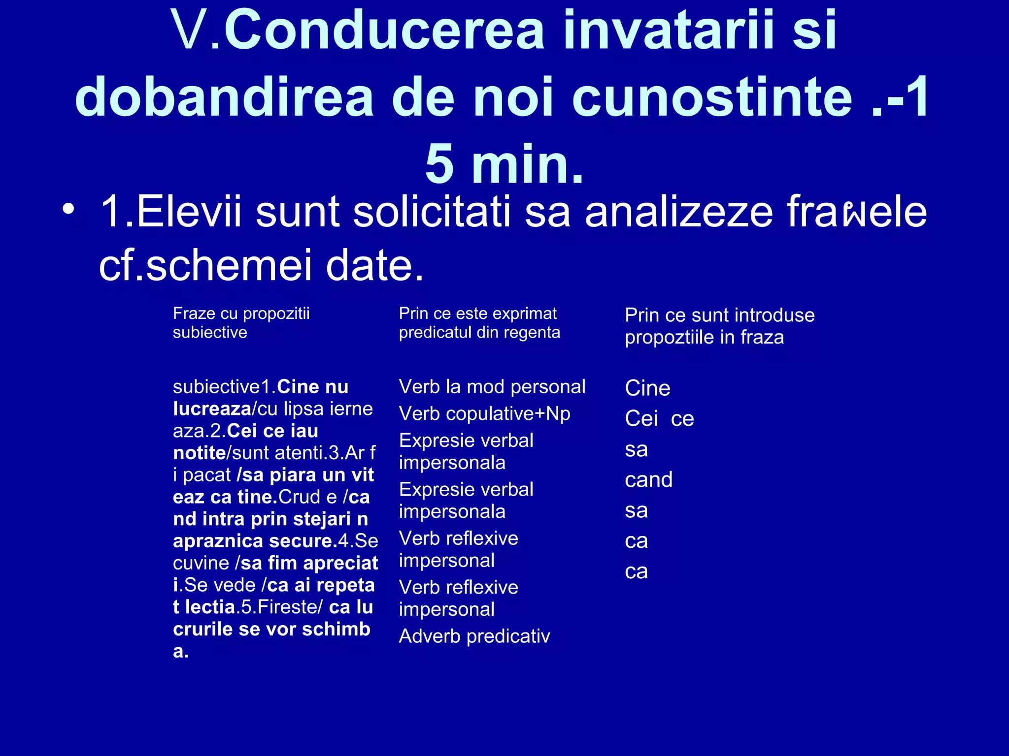 Proiect didactic | PPT