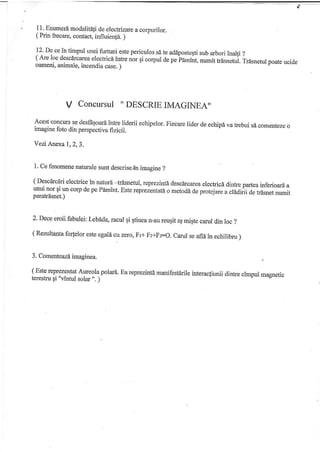 Proiect didactic - Activitatea extracuriculara la fizica | PDF