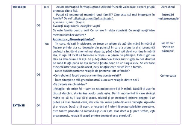 Proiect didactic | DOCX