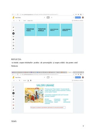 Mijloace de construcție a personajului | DOCX