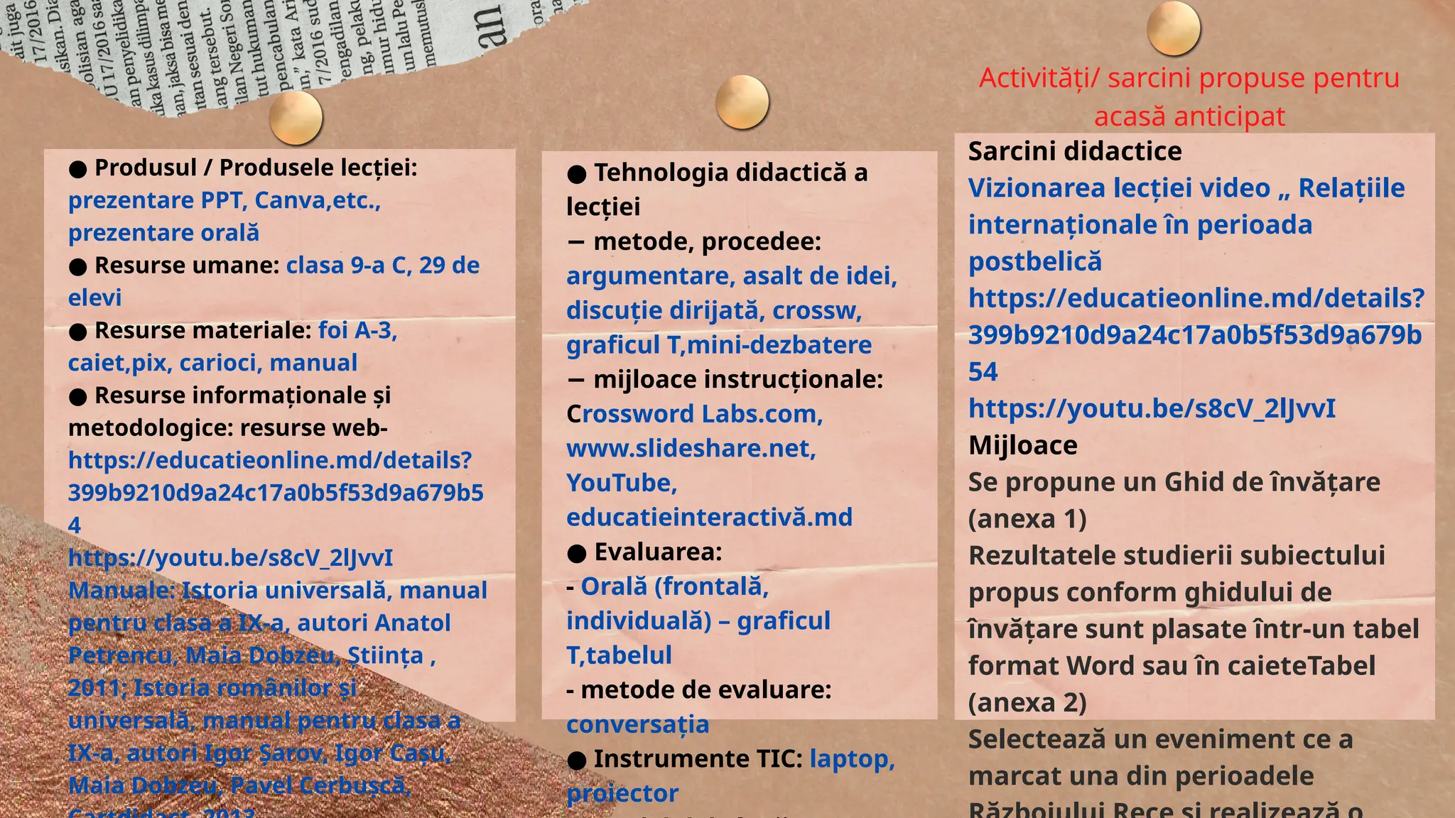 Proiect didactic de scurtă durată "Războiul Rece".pptx