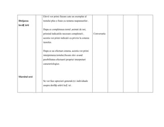 Proiect didactic test caracter | DOCX