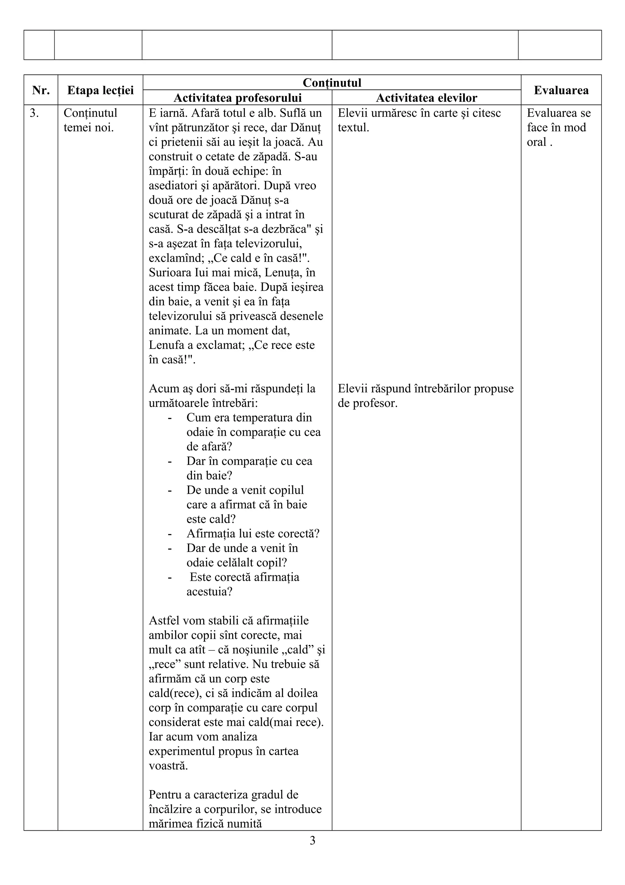 Proiect didactic 6c(dilatarea solidelor) | DOC