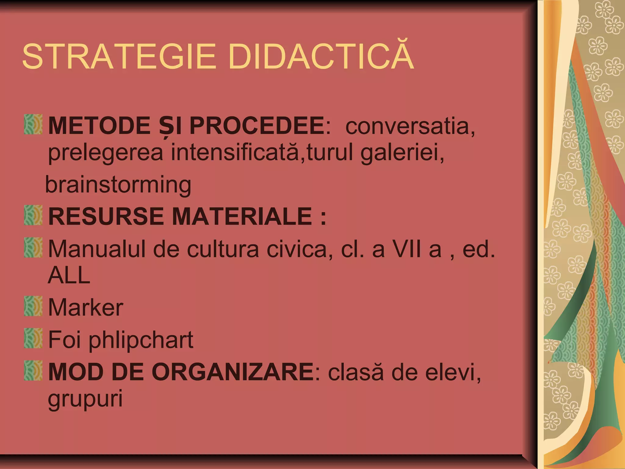 Proiect didactic | PPT