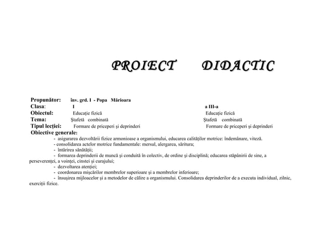 Proiect didactic ed_fizica_simultan_iiii | DOC