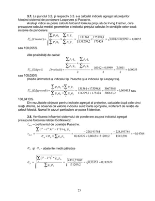 Proiect econometrie | DOC