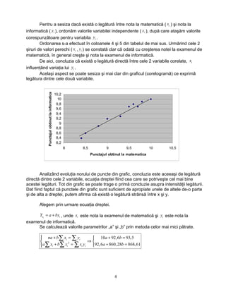 Proiect econometrie | DOC
