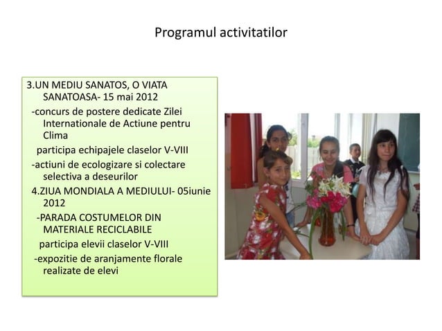 Proiect educational | PPT