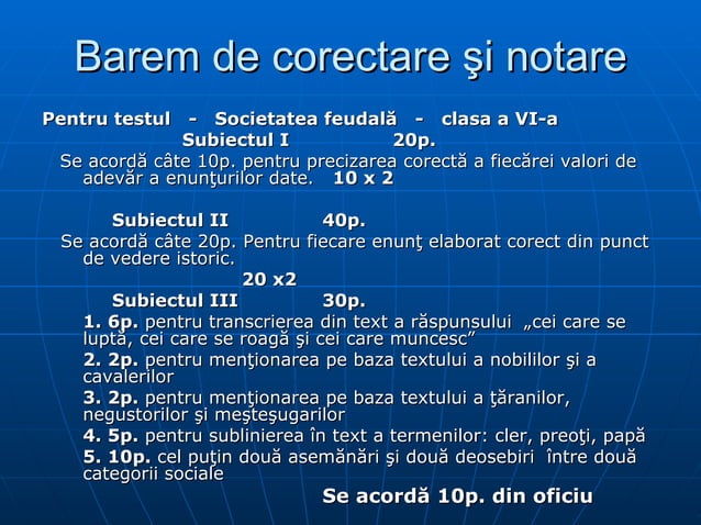 Proiect Evaluare Istorie | PPT