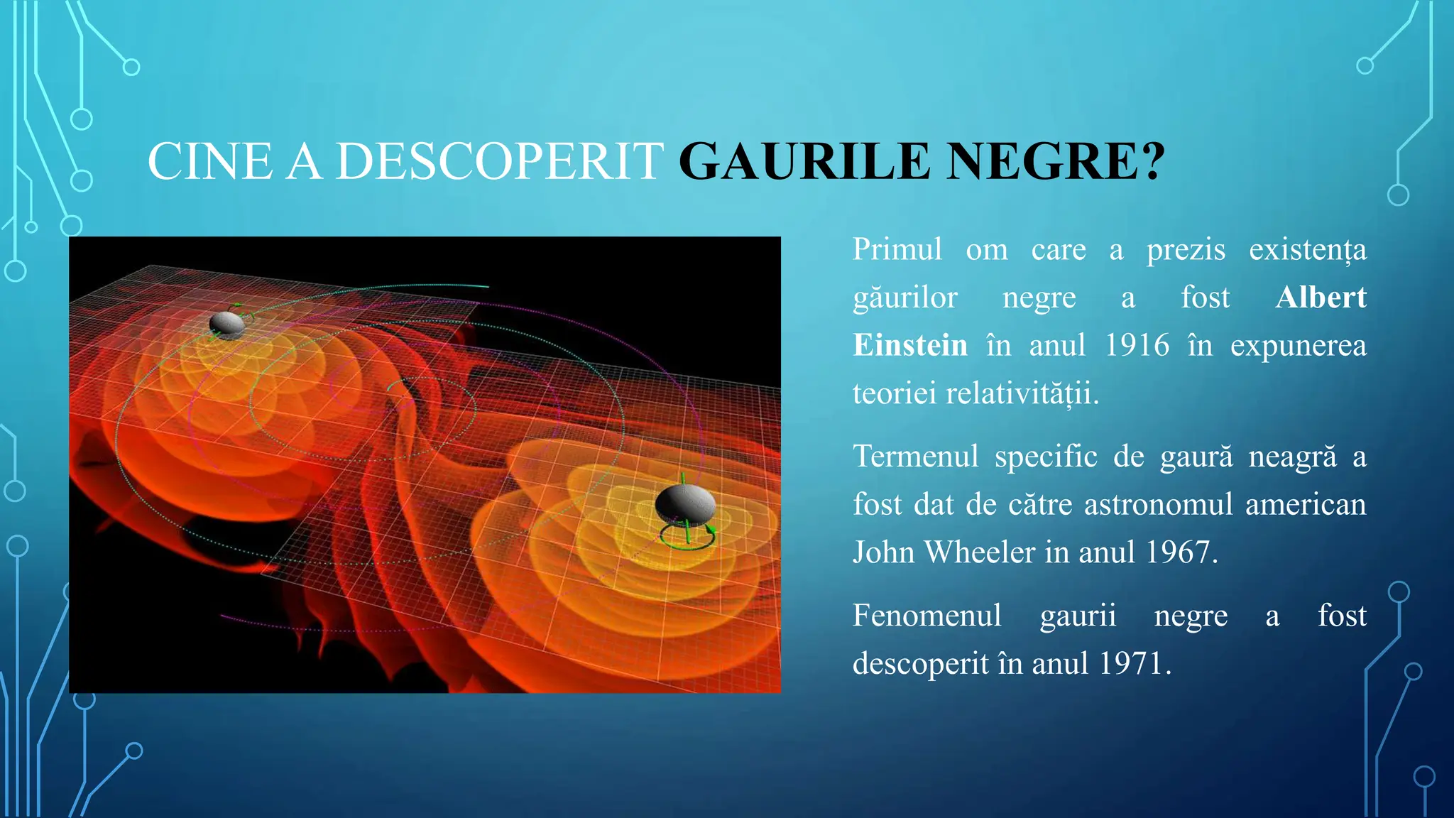Stiinta_Geografie_Proiect despre gaurile negre | PPTX