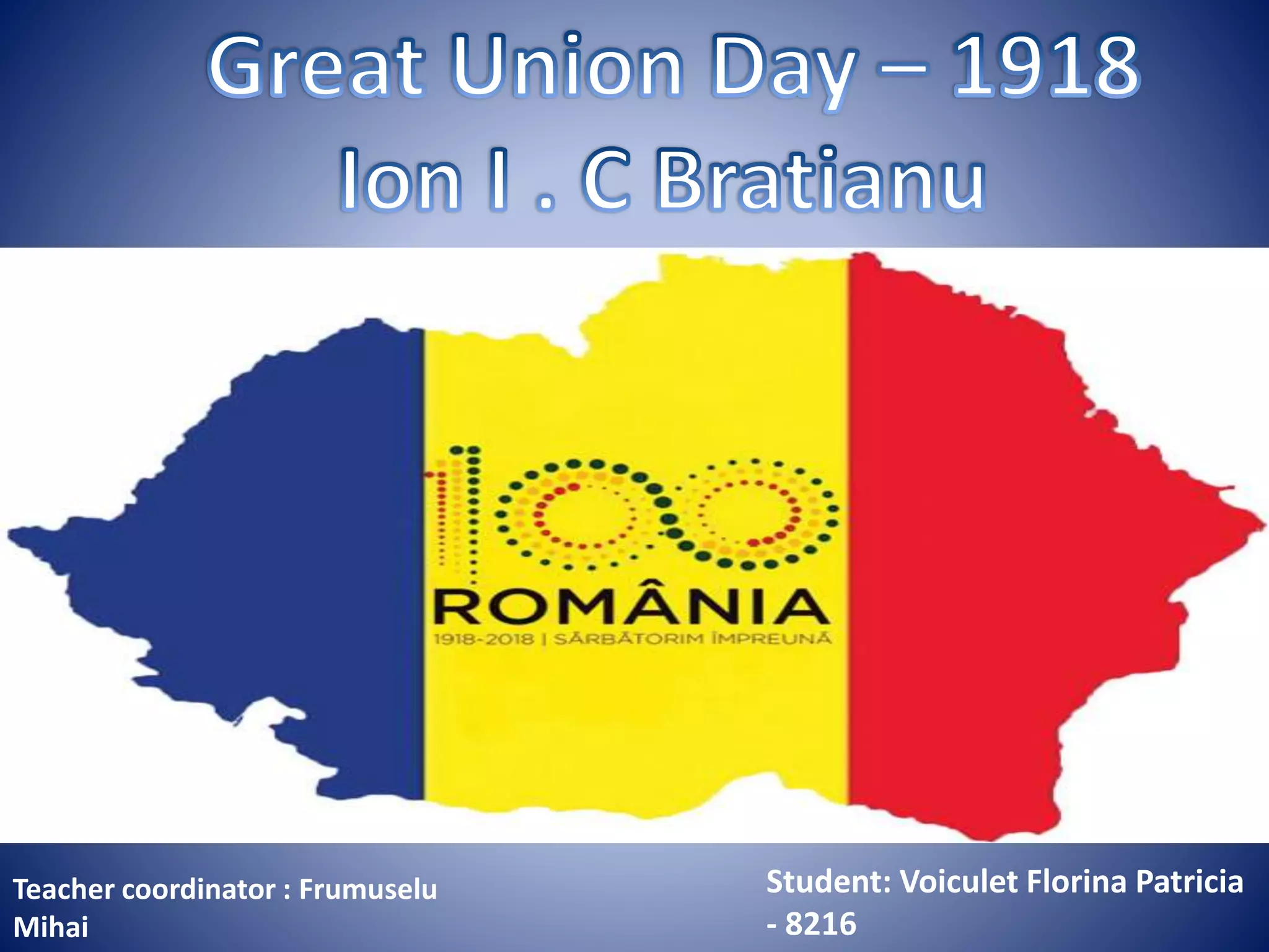 Proiect ion i.c bratianu | PPTX