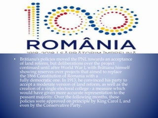 Proiect ion i.c bratianu | PPTX