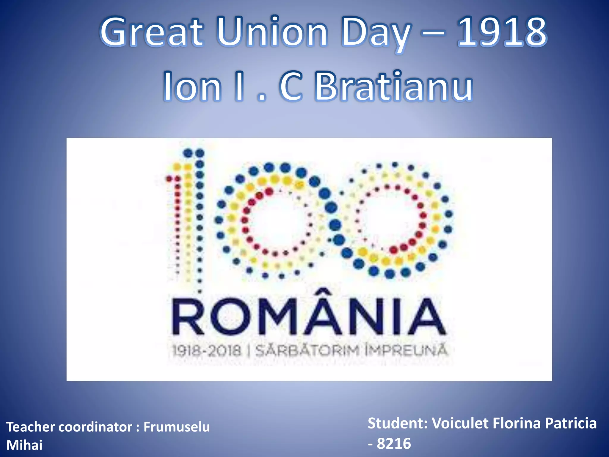 English project - great union day | PPTX