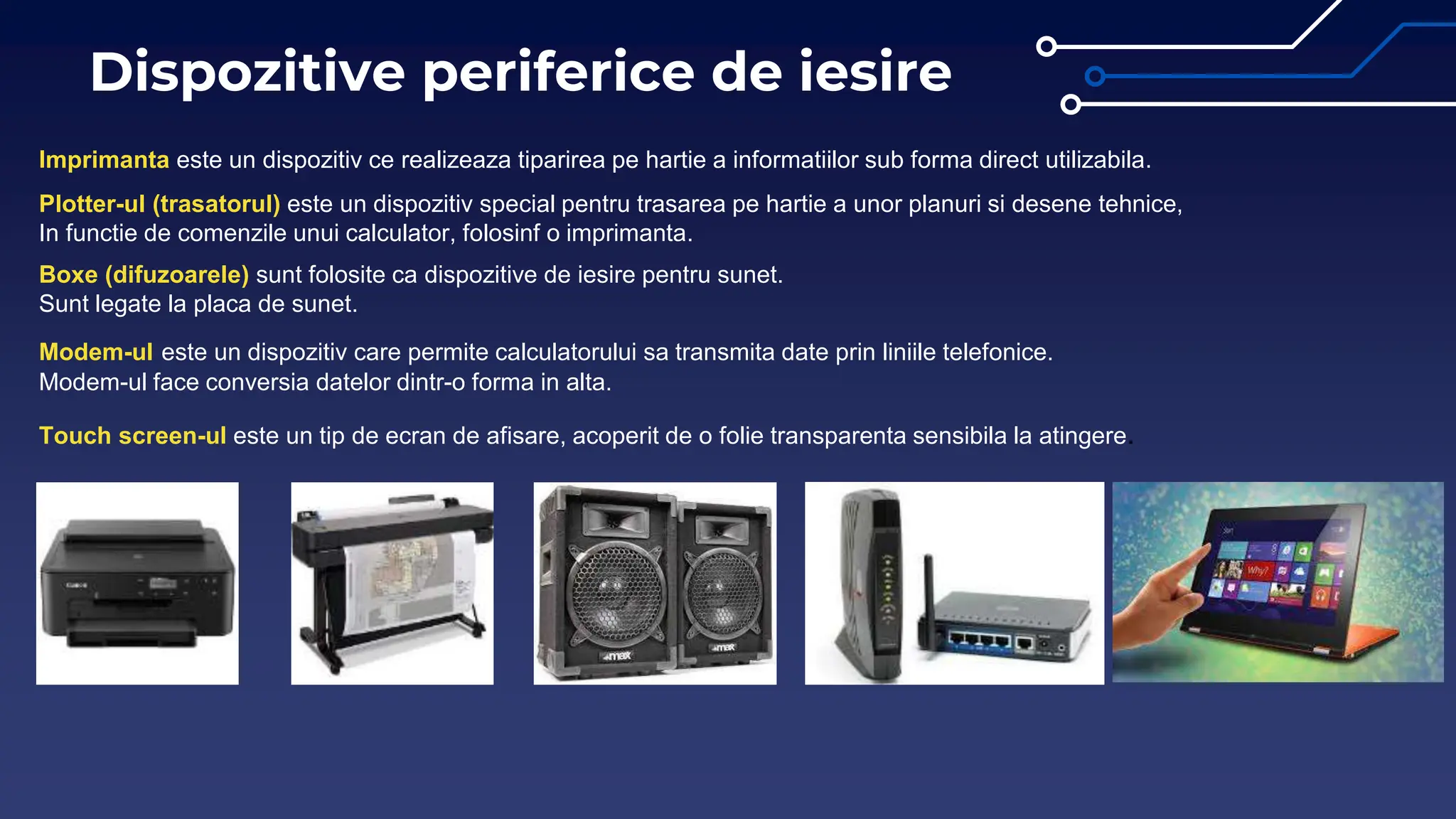 Proiect la Info/ COMPONENTELE CALCULATORULUI | PPTX