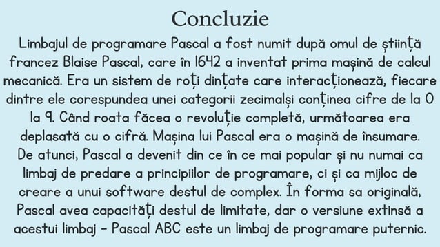 Proiect la inyformatica | PPT