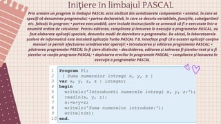 Proiect la inyformatica | PPT