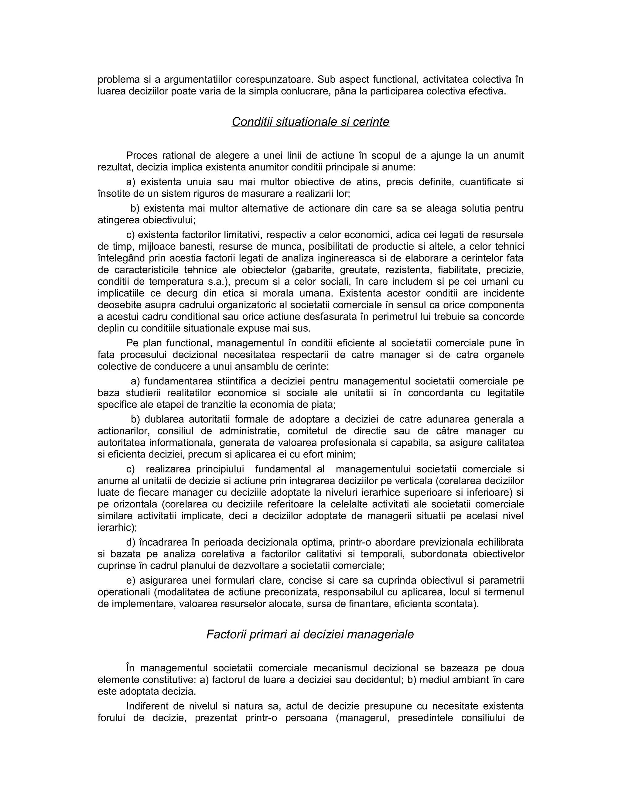 Proiect la management | DOC