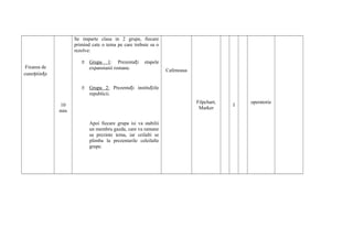 Proiect lectie roma | RTF