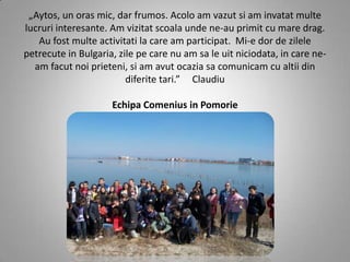 Proiect Life by the Water | PPT