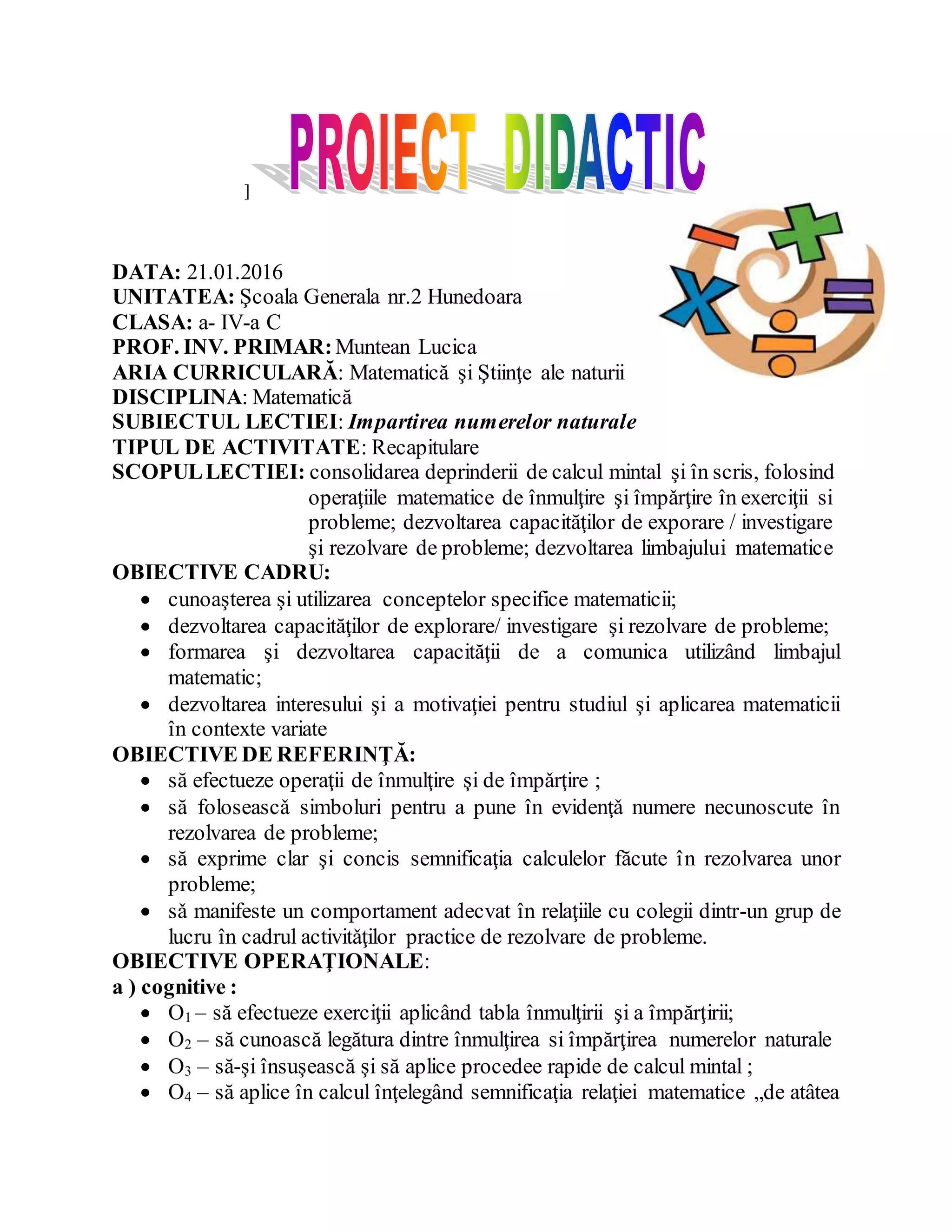 Proiect mate p1 | DOCX