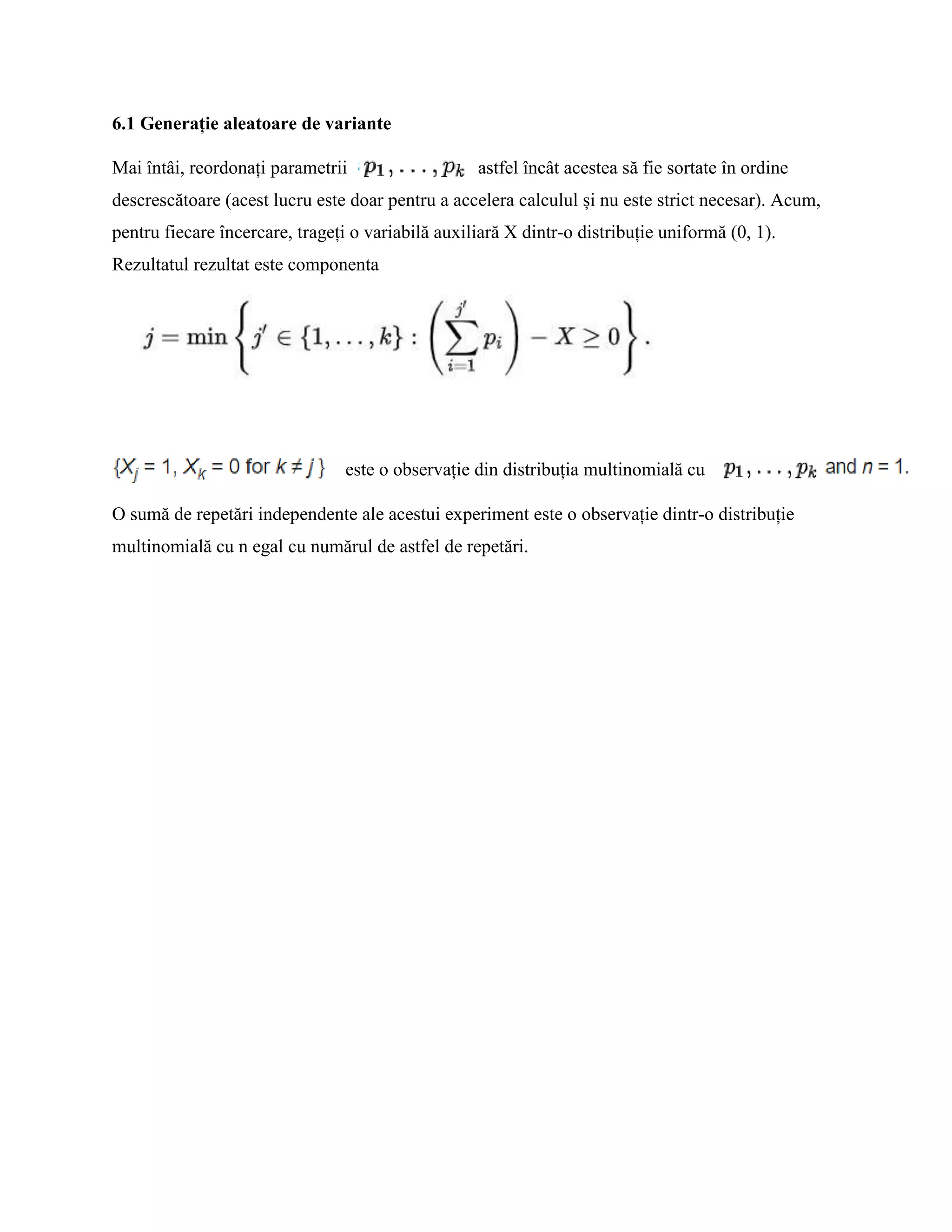 Distributia multinomiala | DOCX