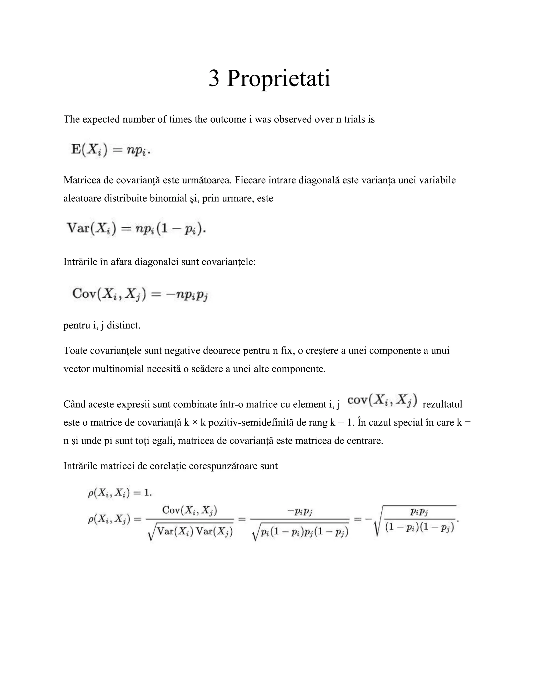 Distributia multinomiala | DOCX
