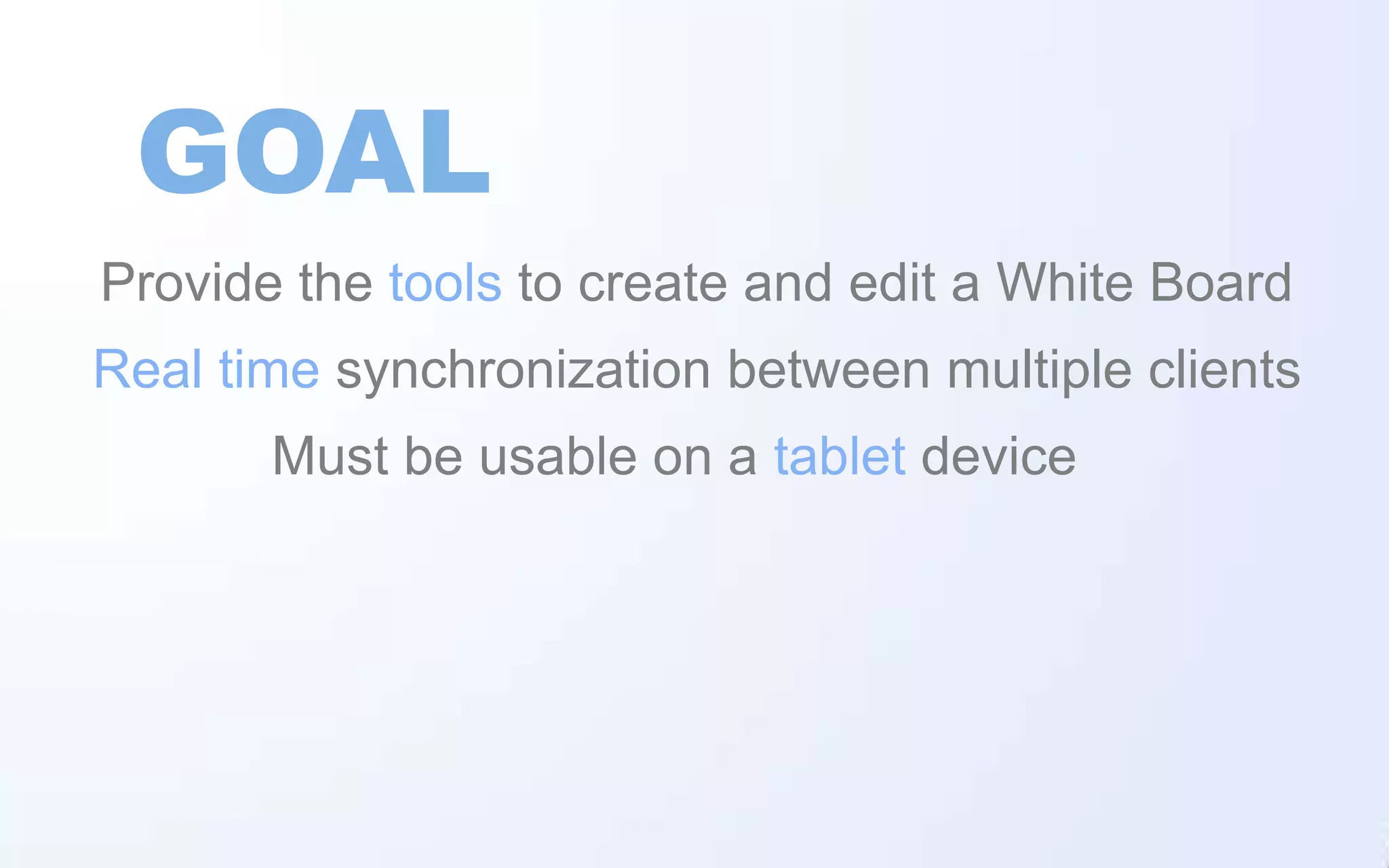 Collaborative White Board | PPTX