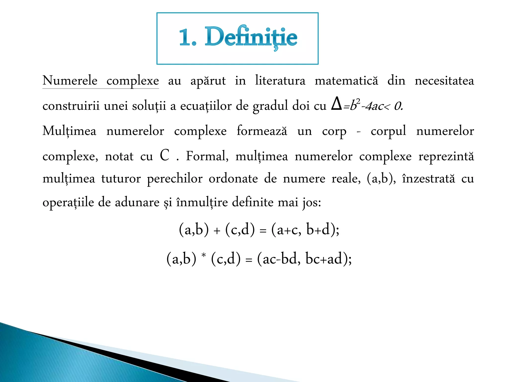 Proiect nr complexe (1) | PPTX