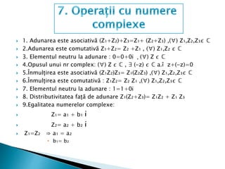 Proiect nr complexe (1) | PPTX