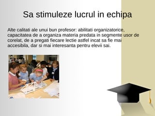 Relatia Profesor - Elev | ODP