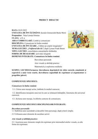 proiect proba primar.doc