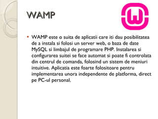 Proiect programare web | PPT