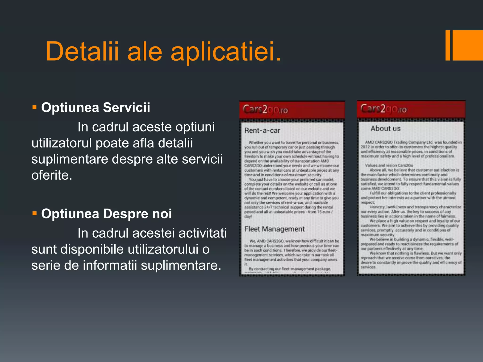 Proiect programare web | PPT