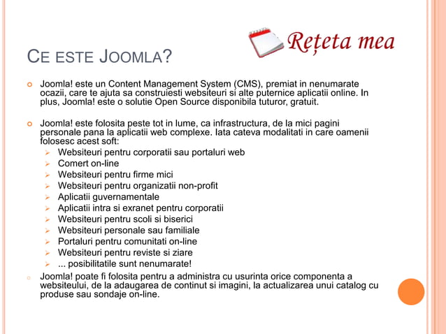Proiect programare web | PPT