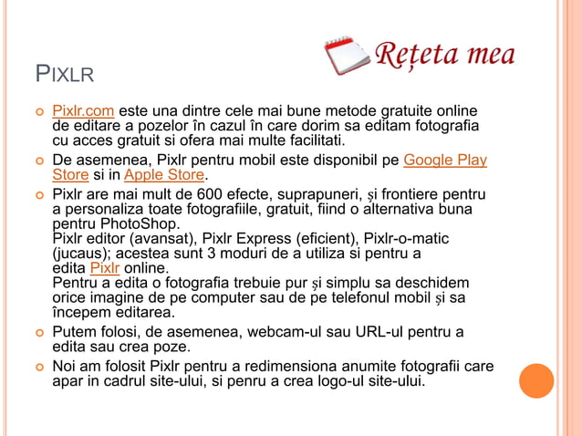 Proiect programare web | PPT