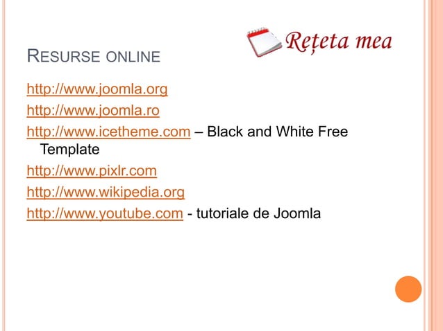 Proiect programare web | PPT