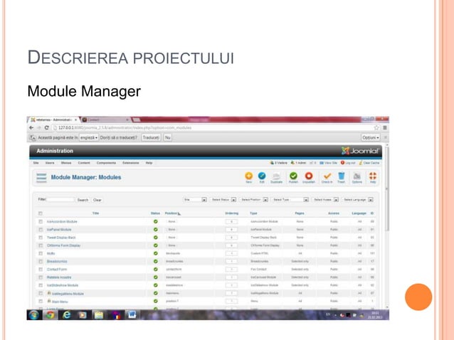Proiect programare web | PPT