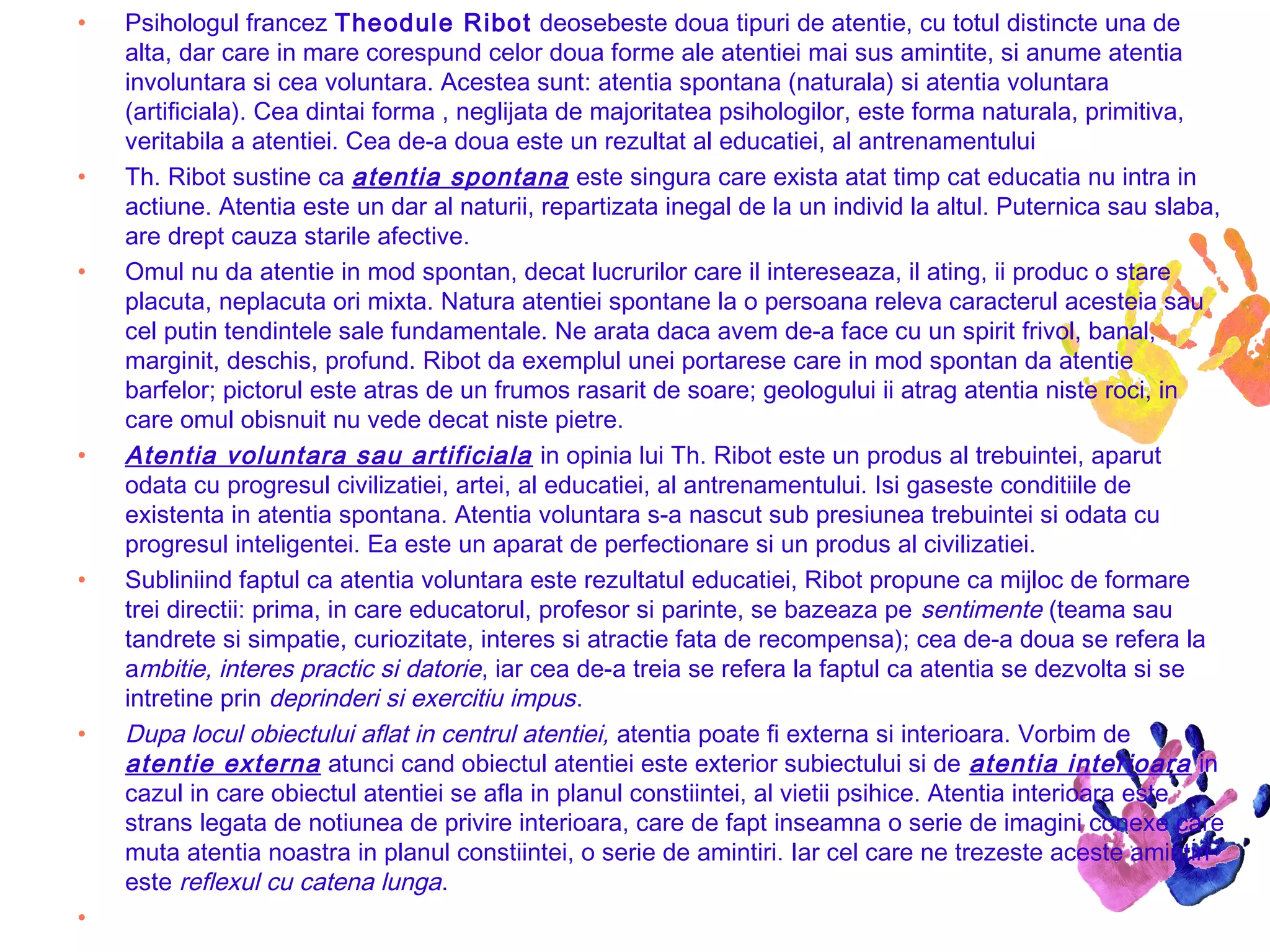 Proiect psihopedagogie | PPT