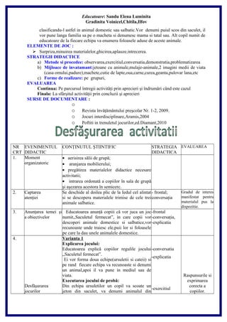 Proiect speciala 2013 | DOC