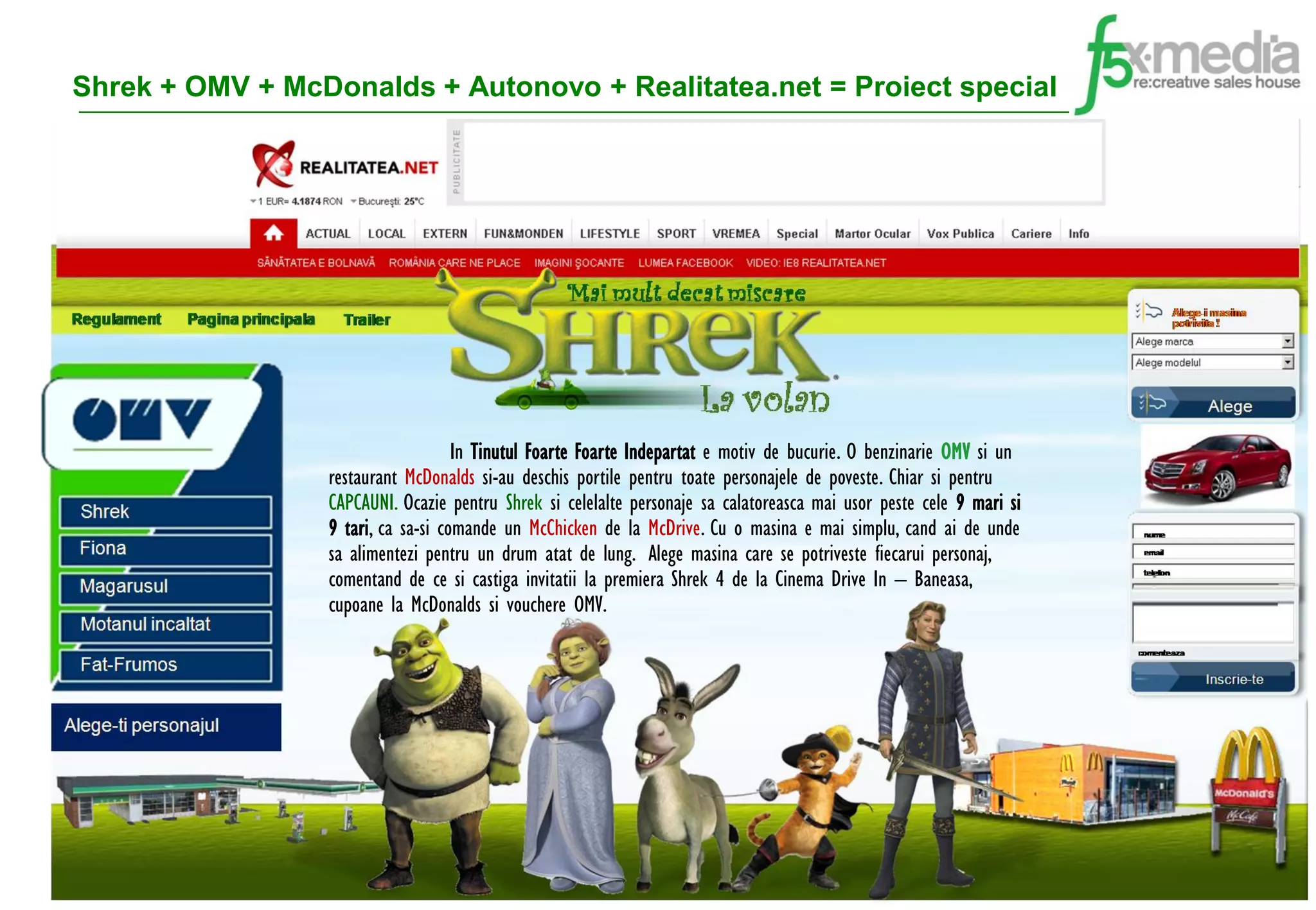 Proiect special shrek | PPT
