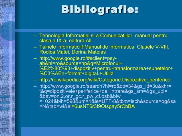 Proiect tic a_2b_olar_aspazia | PPT