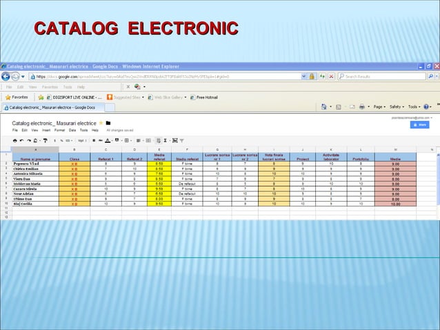 Proiect tic a_2b_plosnita_lacramioara | PPT