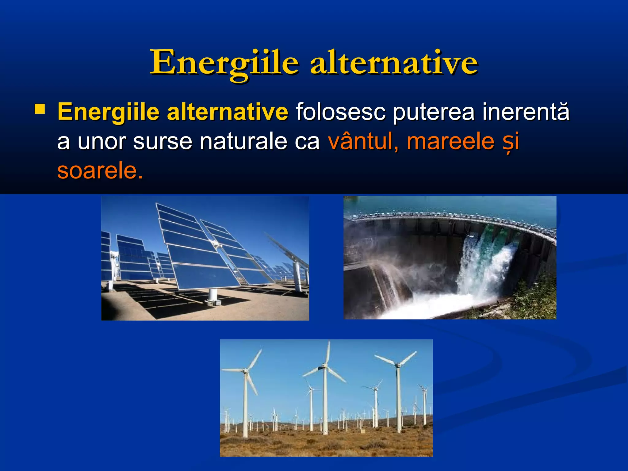 Proiect tipuri de energie 11 H | PPT