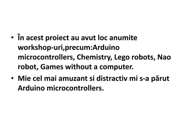 Proiectul International Erasmus Thinking Coding Ppt