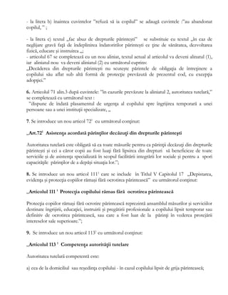 Proiectul Legii Pentru Modificarea Completarea Actelor Legislative Violenta Copii Pornografii | PDF